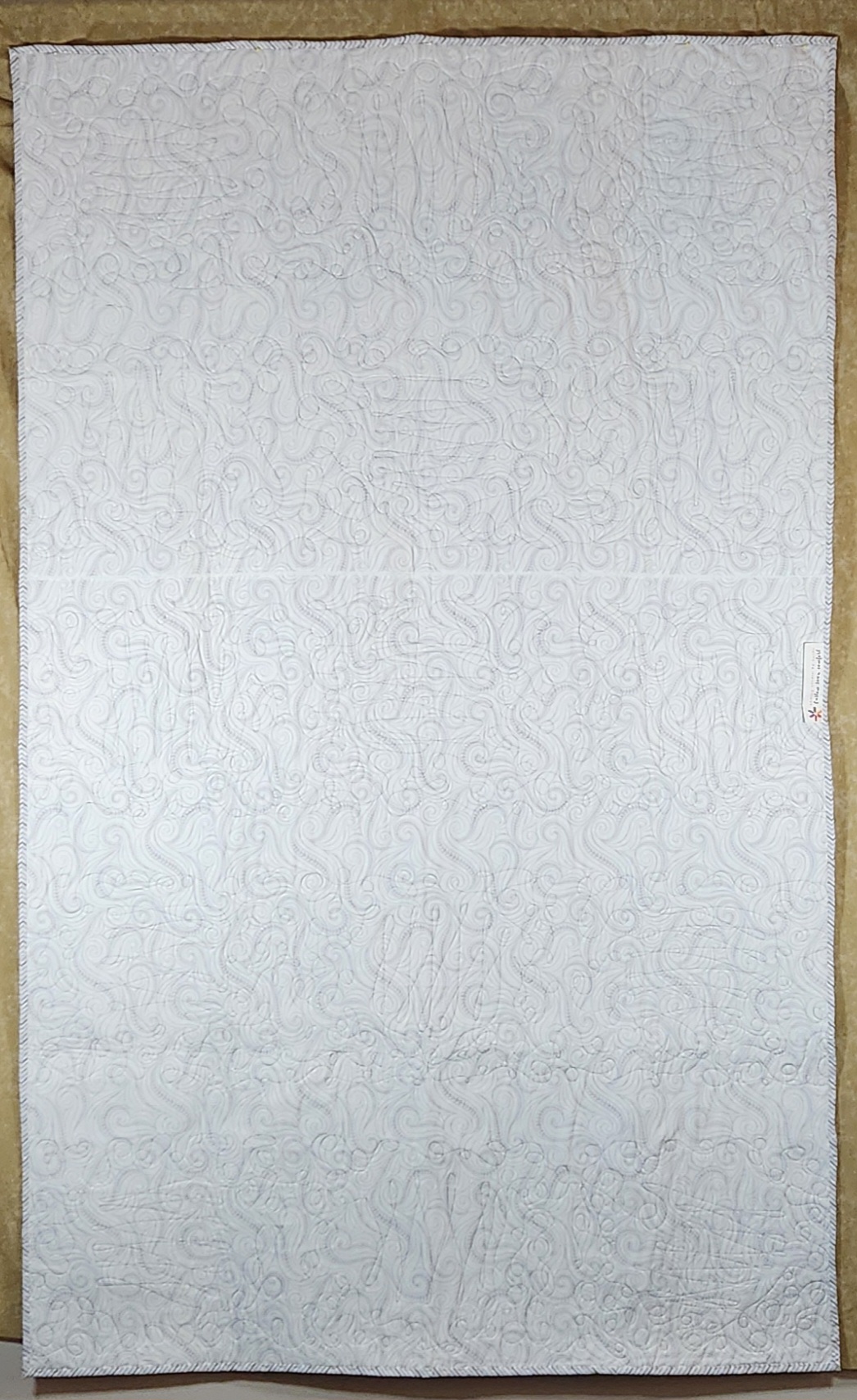 Utility Quilt #23-08 - Gray, Yellow, Black - 42" x 69" - Sewing Studio ...